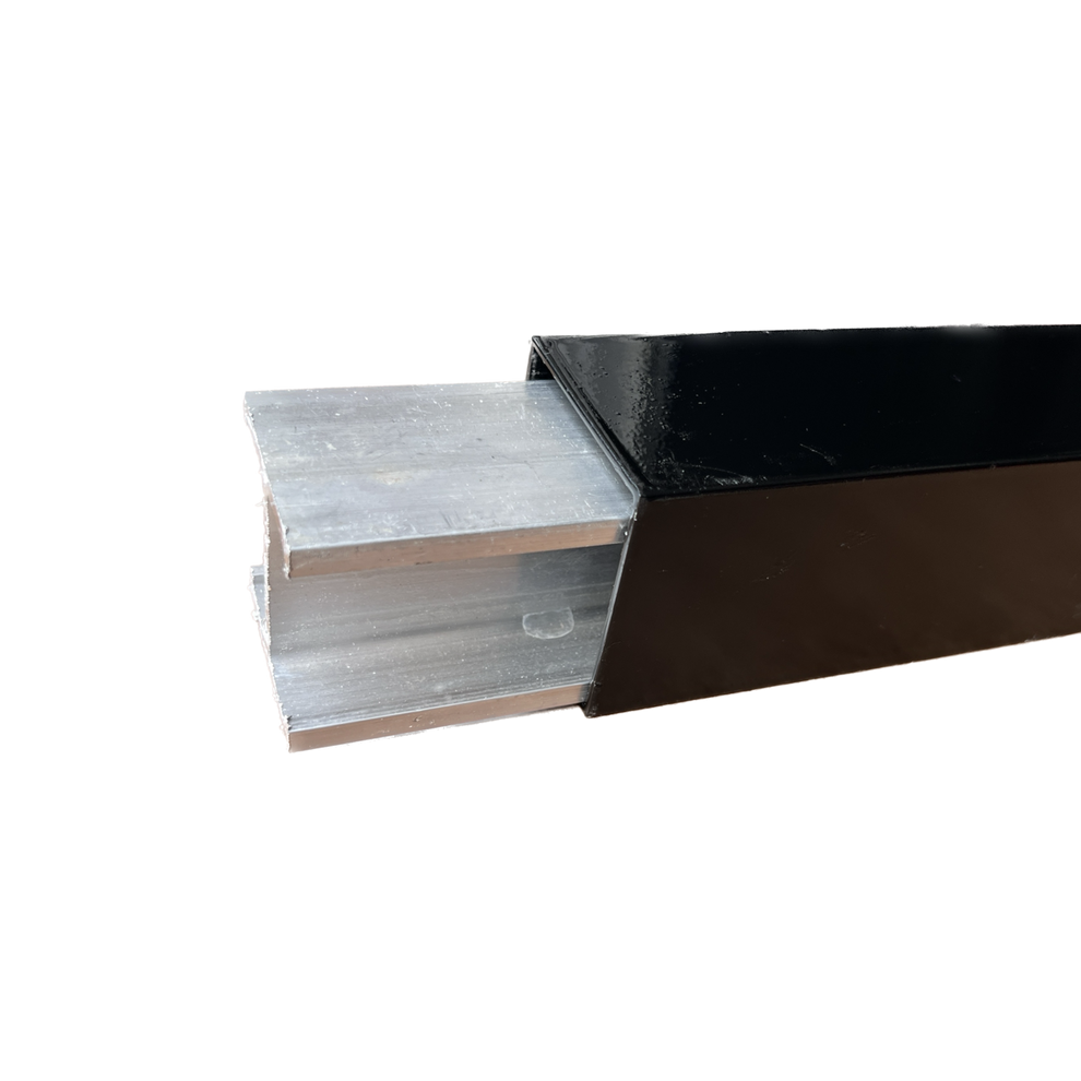 2" i-Post™ for our patented I-Fence driven aluminum fence installation ...